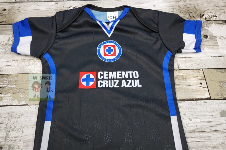 Cruz Azul Baby Jersey Liga MX Body De Bebé Cruz Azul - Etsy