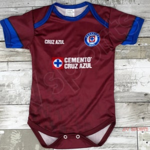 Cruz Azul Baby Jersey 2020-2021, Jersey, Liga MX, Body De Bebé, Teal ...