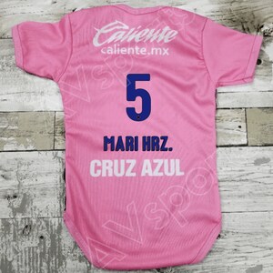 Cruz Azul Baby Jersey 2021-2022, Liga MX, Body De Bebé, Cruz Azul ...