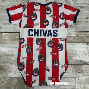 Chivas De Guadalajara Baby Jersey, Jersey, Liga MX, Body De Bebé,chivas ...