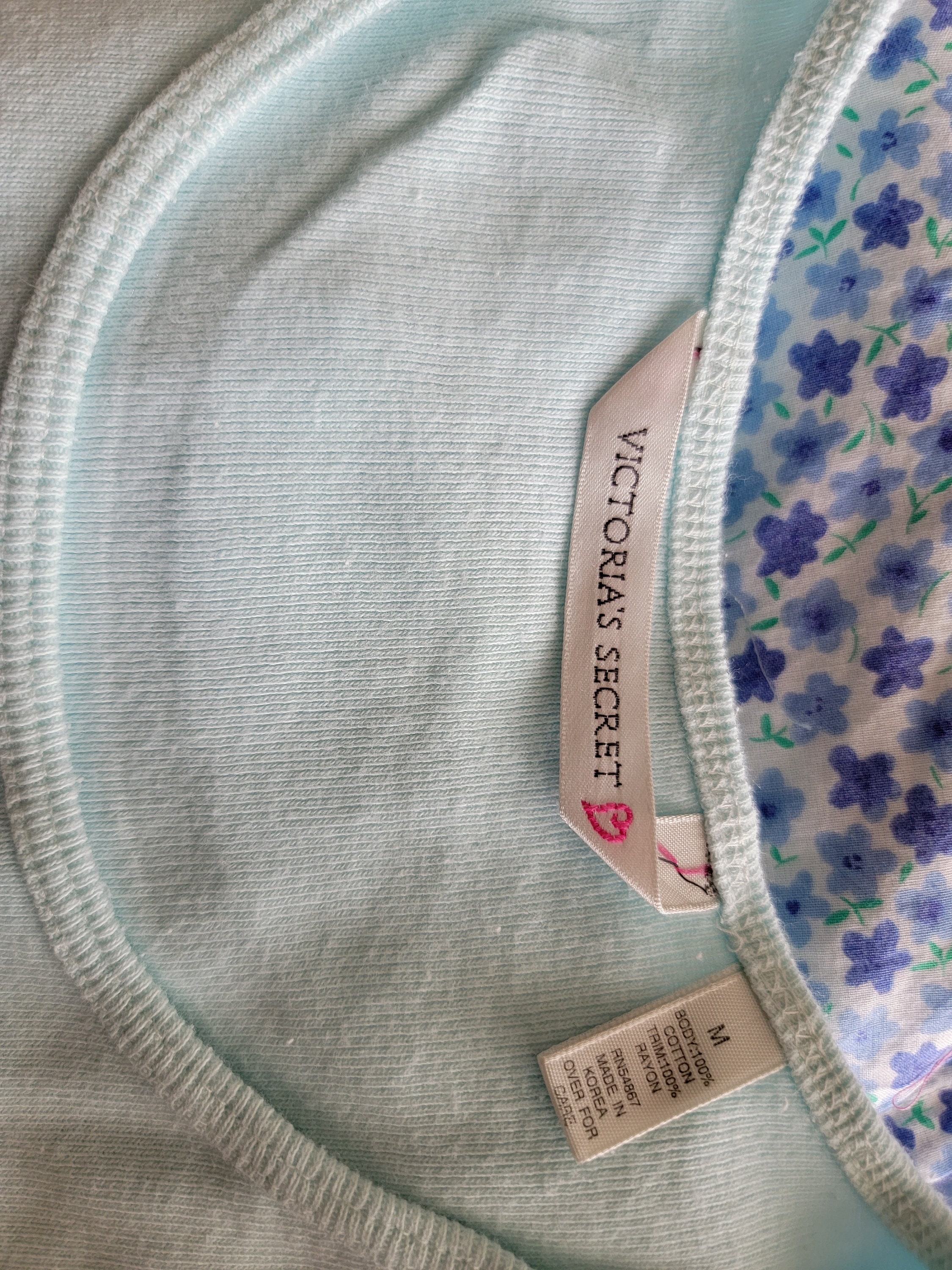 Very Rare Vintage 1980s Victoria's Secret Knit and Lace Trim Shortie PJ ...