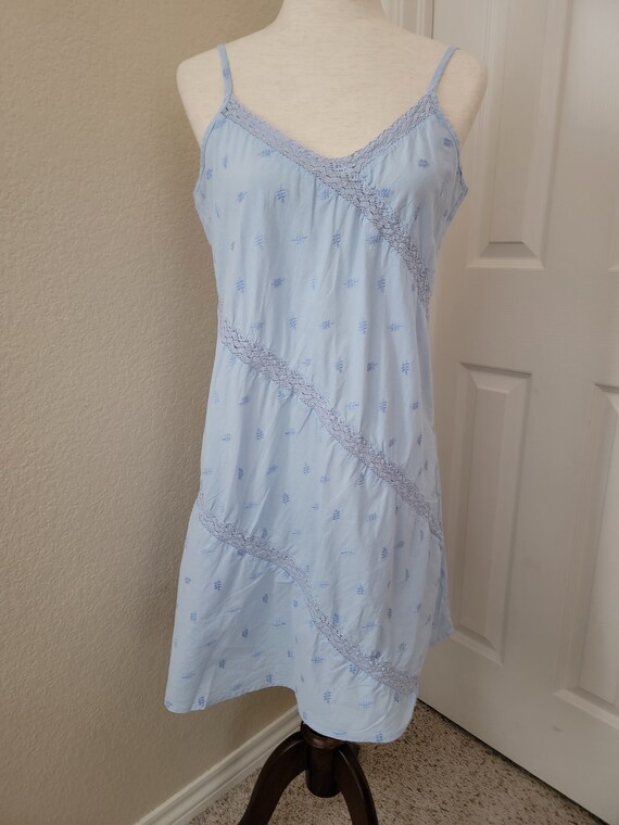 Very Rare 1990s Erika Taylor Intimates Dusty Light Bl… - Gem