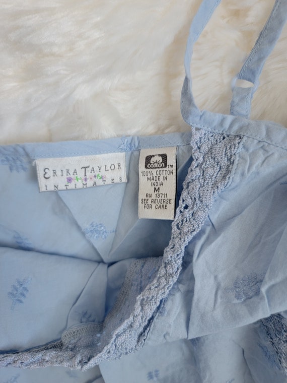 Very Rare 1990s Erika Taylor Intimates Dusty Light Bl… - Gem