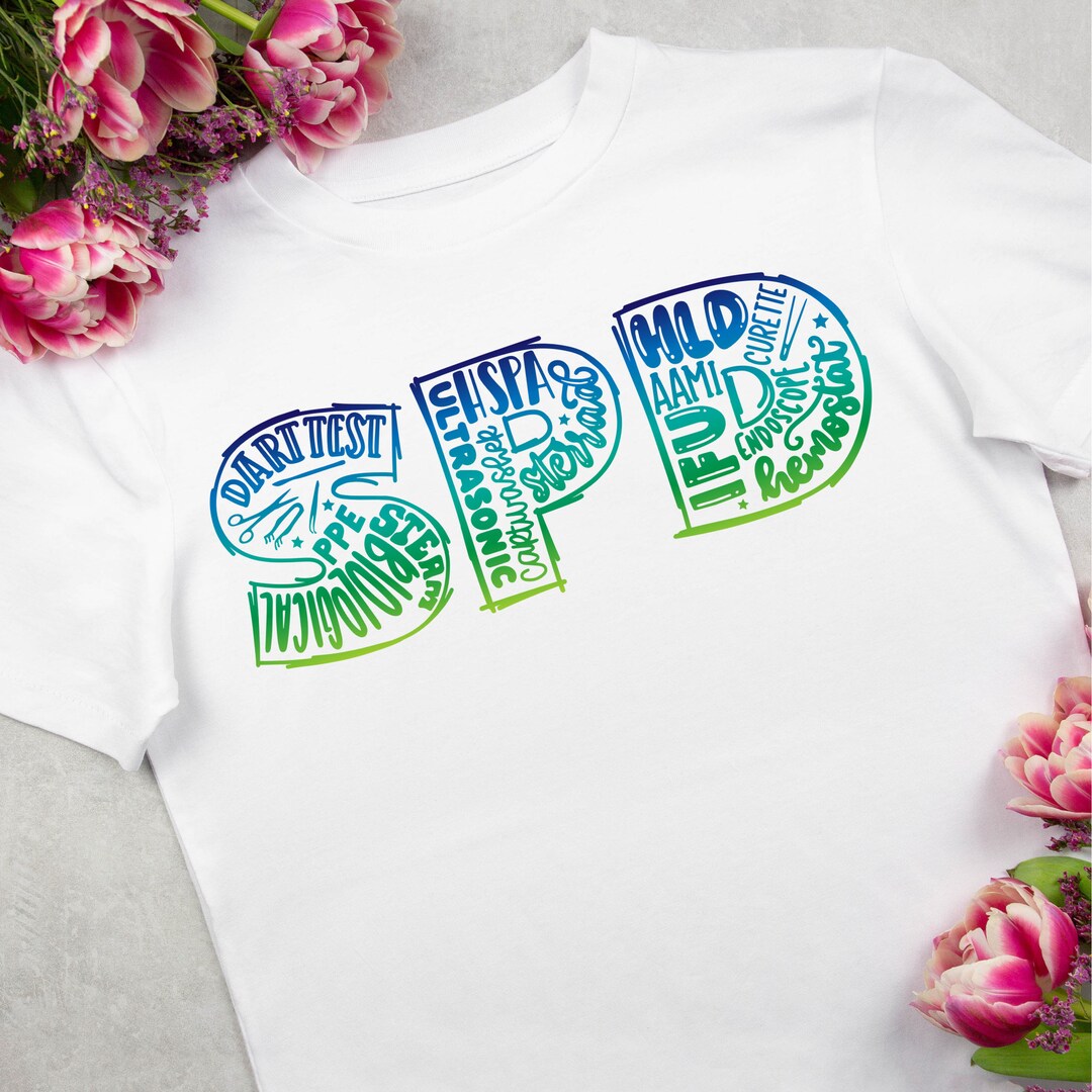 Sterile Processing T-shirt. Sterile Processing Gift/ SPD Week Gift ...