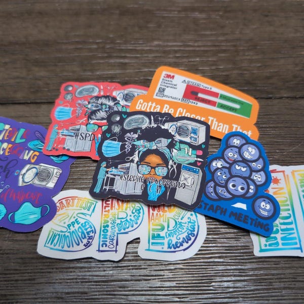 Sterile Processing Stickers - Etsy