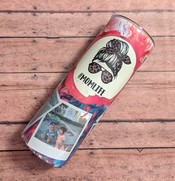 Mom Life 20 Ounce Skinny Tumbler Hot Or Cold Tumbler Ts Etsy