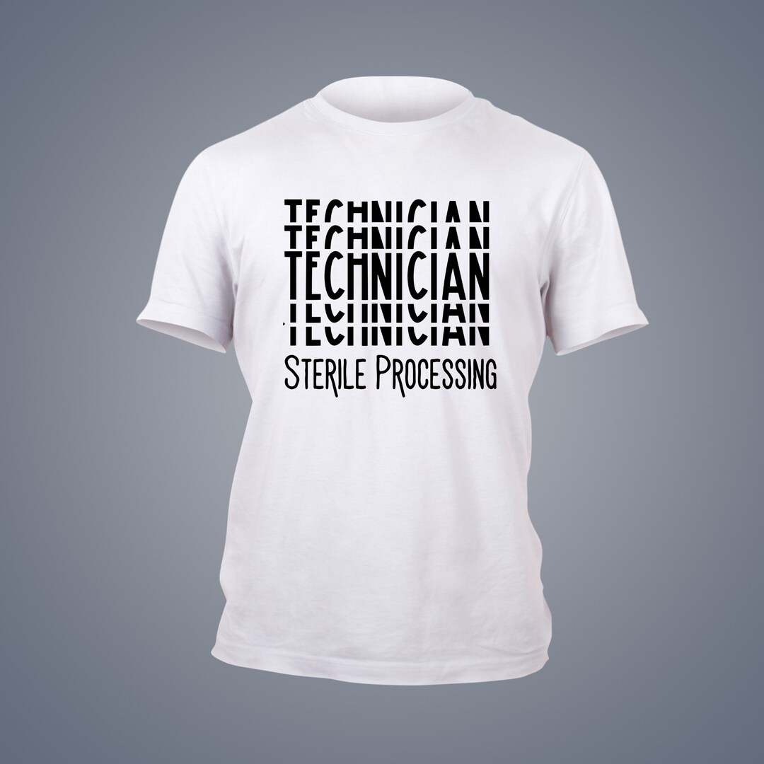 SPD Tech T-shirt: Sterile Processing Technician Gift - Etsy