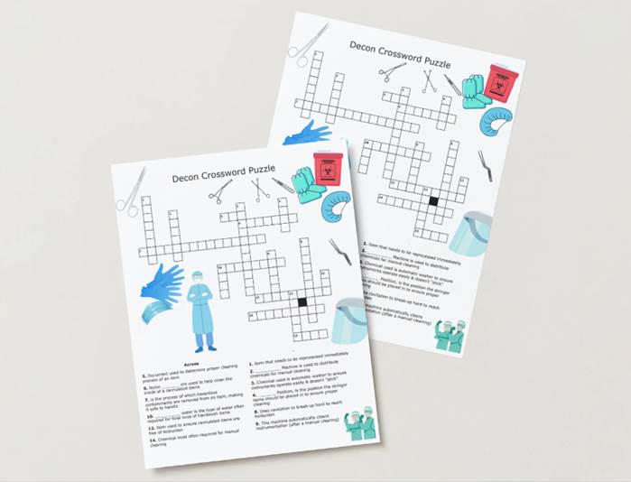 Sterile Processing Week Crossword & Word Search Puzzles (digital Download) - Etsy