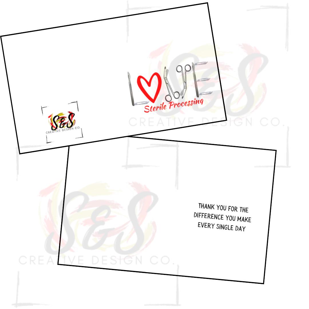 Sterile Processing Printable Thank You Card/printable SPD Week Thank ...