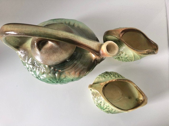 Mccoy Pottery Daisy Tea Set - Etsy