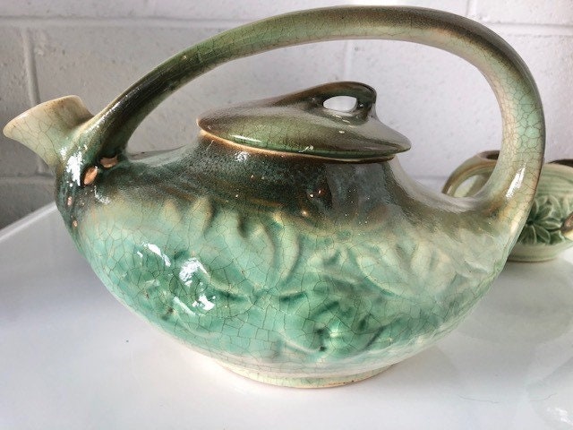 Mccoy Pottery Daisy Tea Set - Etsy