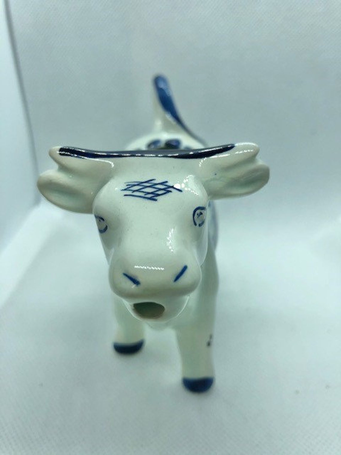 Vintage Delft Blue Cow Creamer From Holland - Etsy
