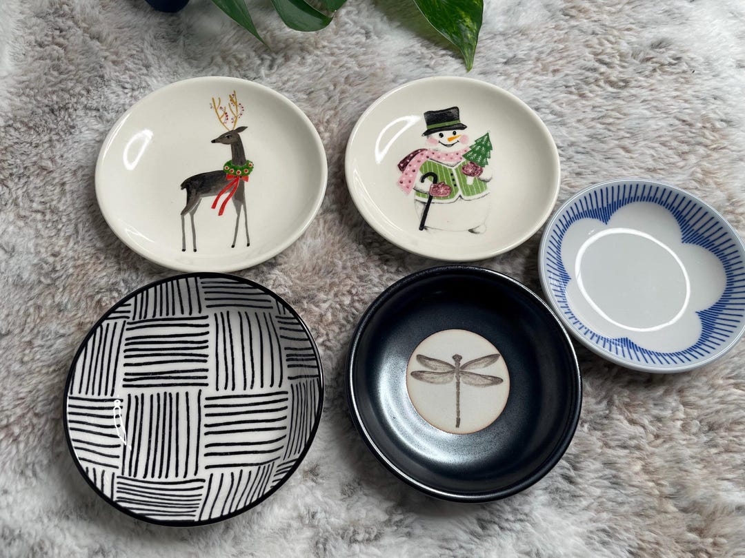Clay Diffuser Plate, Essential Oil Diffuser Ceramic Plate Trinket ...