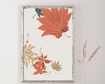Maple Leaves Print | Etsy