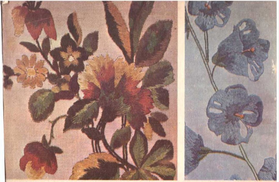 ARTISTIC ROMANIAN EMBROIDERY Vintage Book Sewing Patterns Instant ...