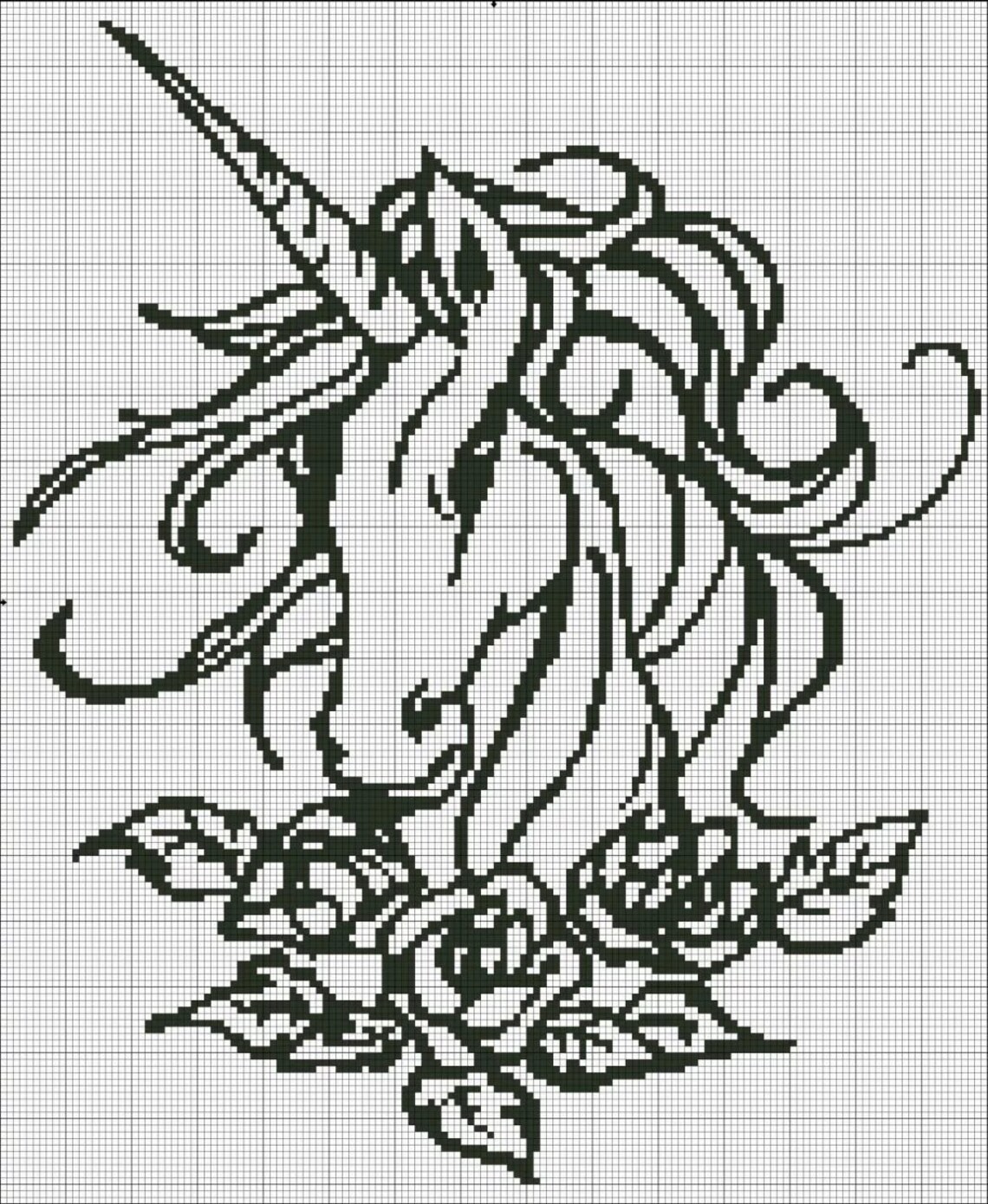 More Than 100 CROSS STITCH SEWING Patterns, Black and White and a Touch ...