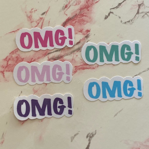 Omg Sticker - Etsy