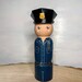 Police Officer Peg Doll | Police | Police Officer | Police Gift ...