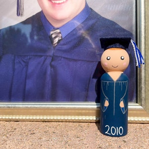 Graduate Peg Doll | Graduation Peg Doll | Graduation | Graduation Gift ...