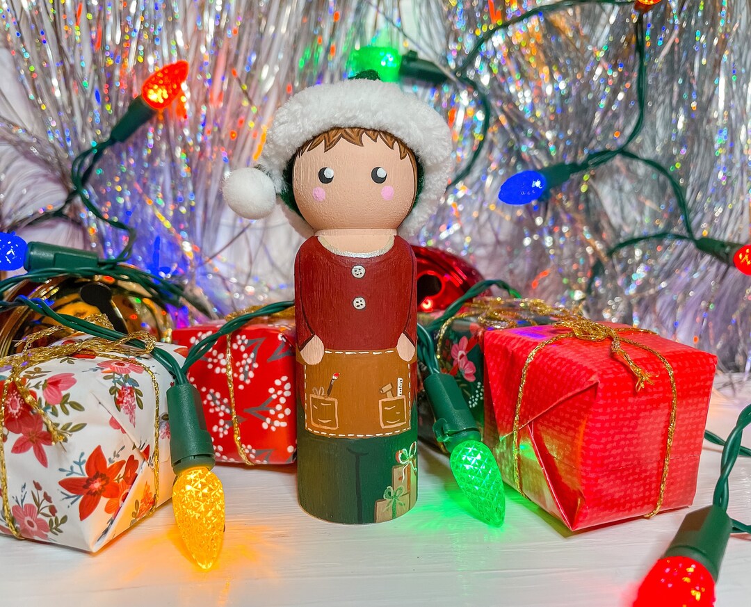 Santas Workshop Elf Peg Doll | Christmas | Santas Workshop | Christmas ...