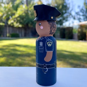 Police Officer Peg Doll | Police | Police Officer | Police Gift ...