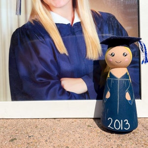 Graduate Peg Doll | Graduation Peg Doll | Graduation | Graduation Gift ...