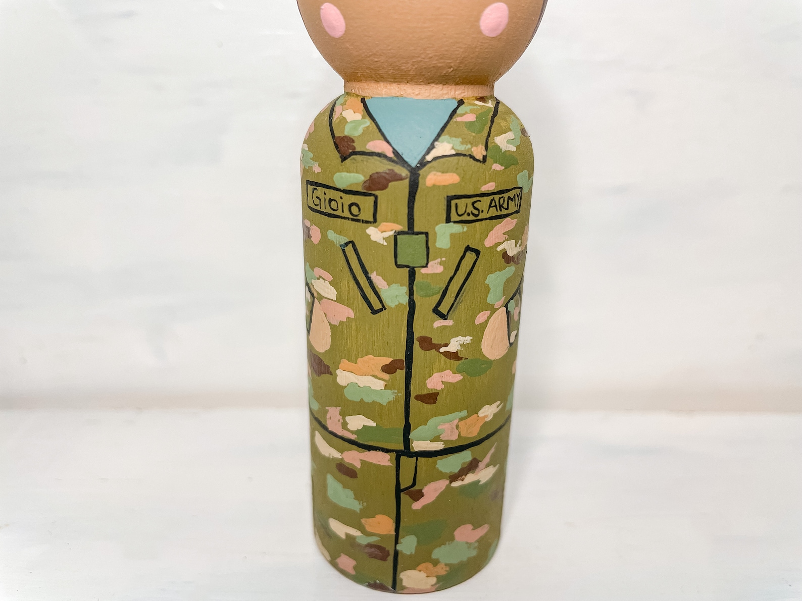 Army Peg Doll Army Army Gift Army Decor Army Toy - Etsy