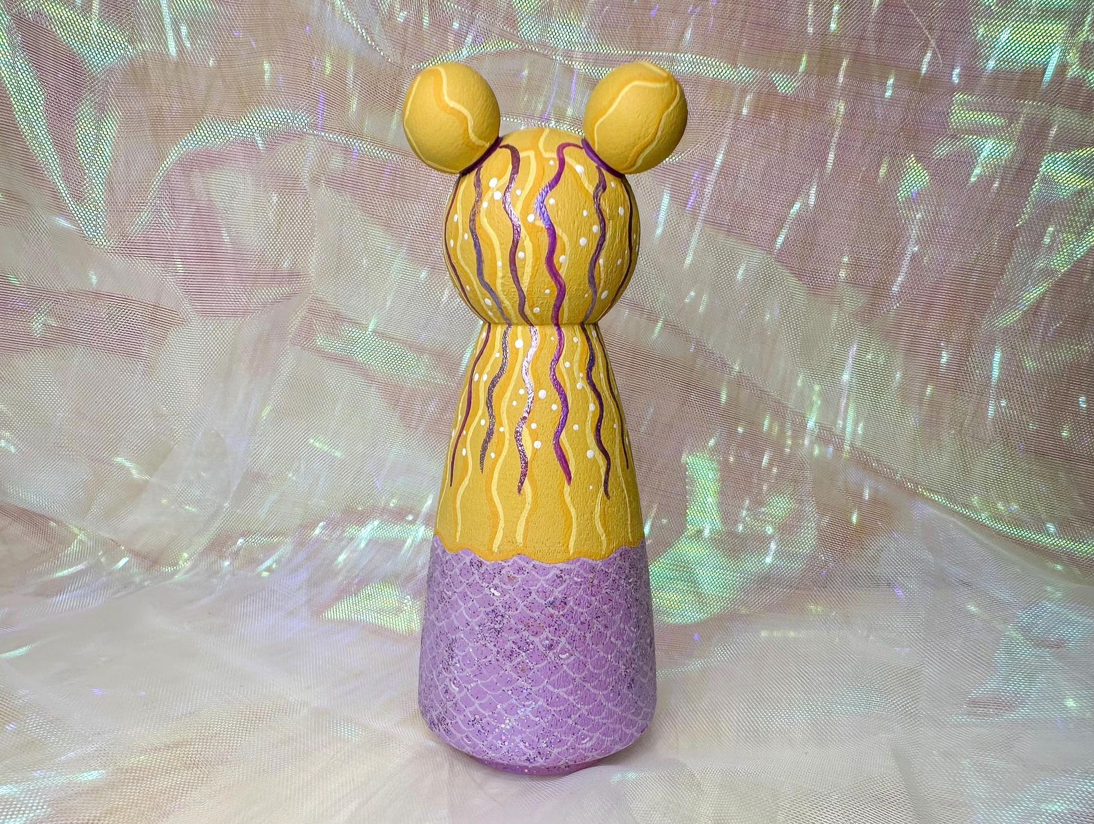 Mermaid Peg Dolls | Mermaid | Magical | Mermaid Gift | Mermaid Decor ...