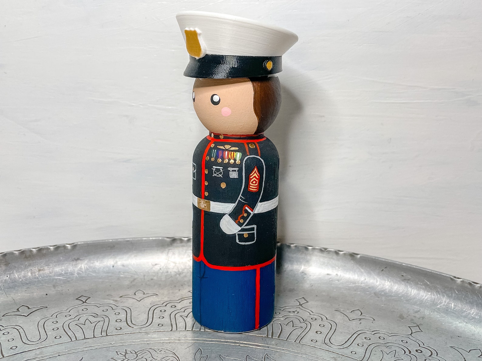 Marine Peg Doll Marine Marine Gift Marine Decor Marine Keepsake ...