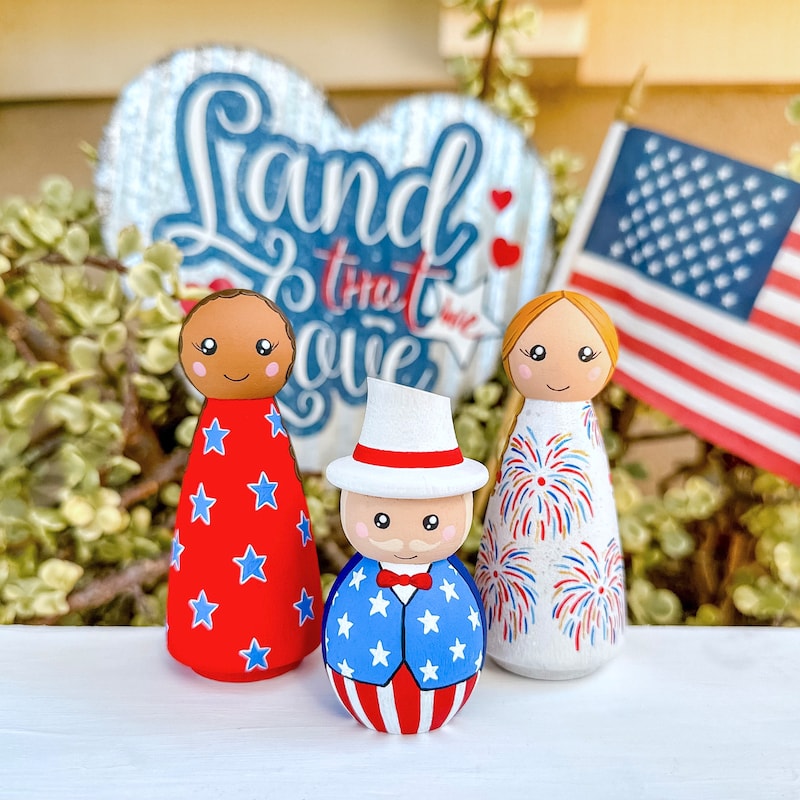 Patriotic Dolls - Etsy