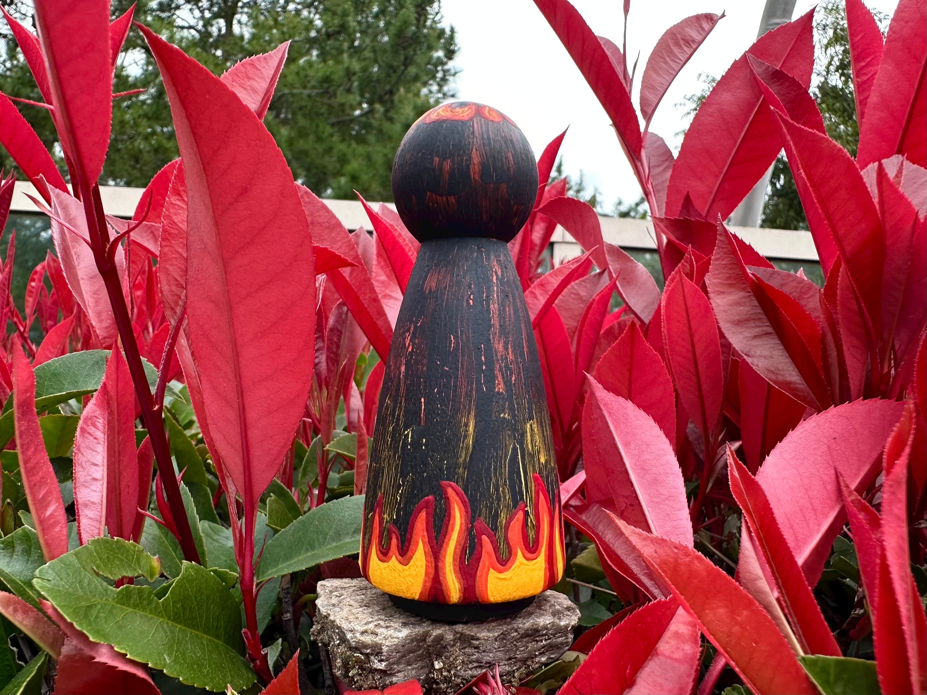 Fire Goddess Peg Doll | Island Fire | Volcano | Christmas Gift ...