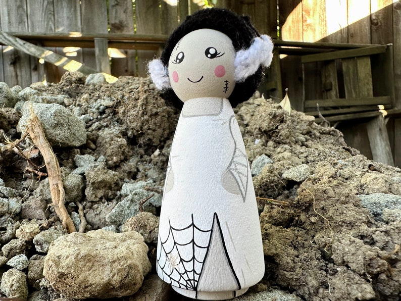 Monster | Bride of Monster | Halloween Peg Dolls | Halloween | Creature ...