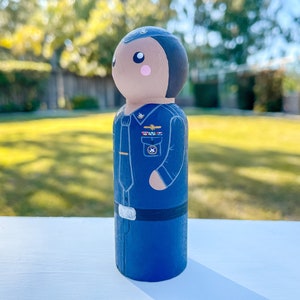 Coast Guard Peg Doll | Coast Guard | Coast Guard Gift | Coast Guard ...