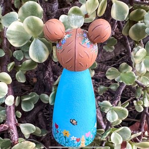 Spring Flower Peg Doll | Spring Flower | Spring | Hand Painted | Wooden ...