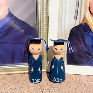 Graduate Peg Doll | Graduation Peg Doll | Graduation | Graduation Gift ...