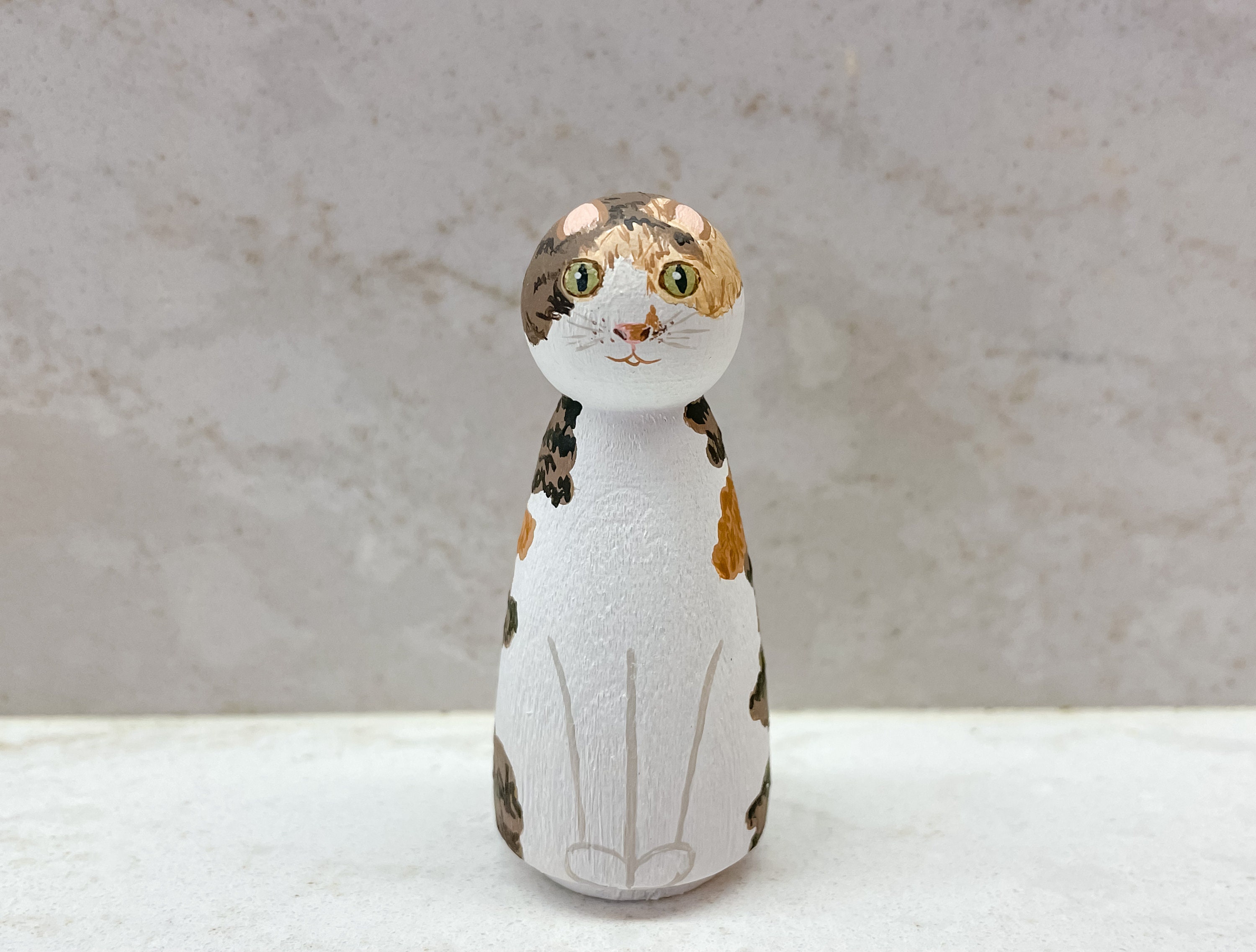 CUSTOM Cat Peg Doll | Pet | Personalized Pet Peg Doll | Hand Painted ...