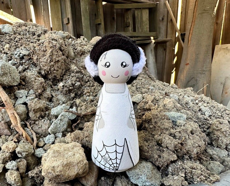 Monster | Bride of Monster | Halloween Peg Dolls | Halloween | Creature ...