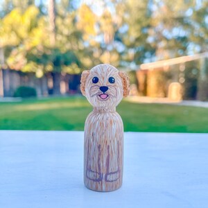 CUSTOM Dog Peg Doll | Pet | Personalized Pet Peg Doll | Hand Painted ...