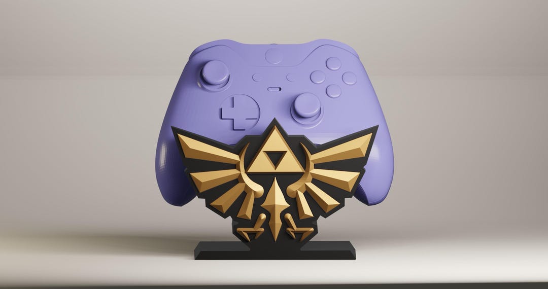 The Legend of Zelda Controller Stand | Desk Organizer | Office Decor ...