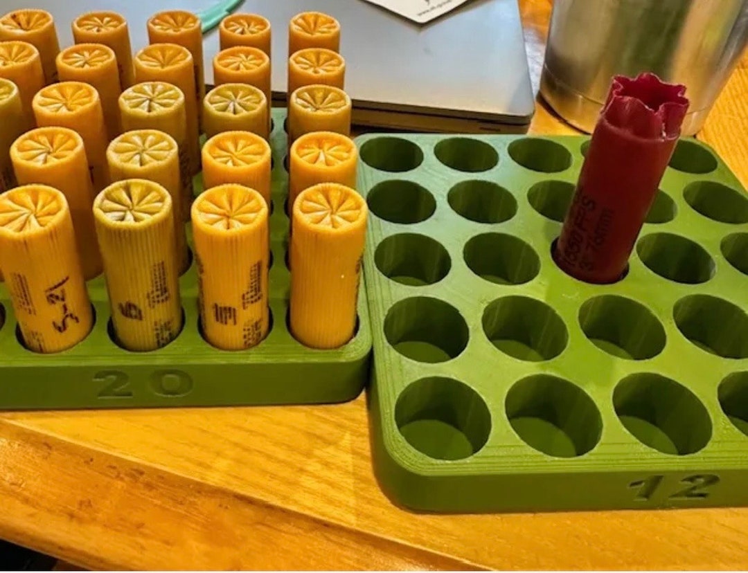 Shotgun Reloading Tray | 12ga and 20ga | Shotshell Reloading - Etsy
