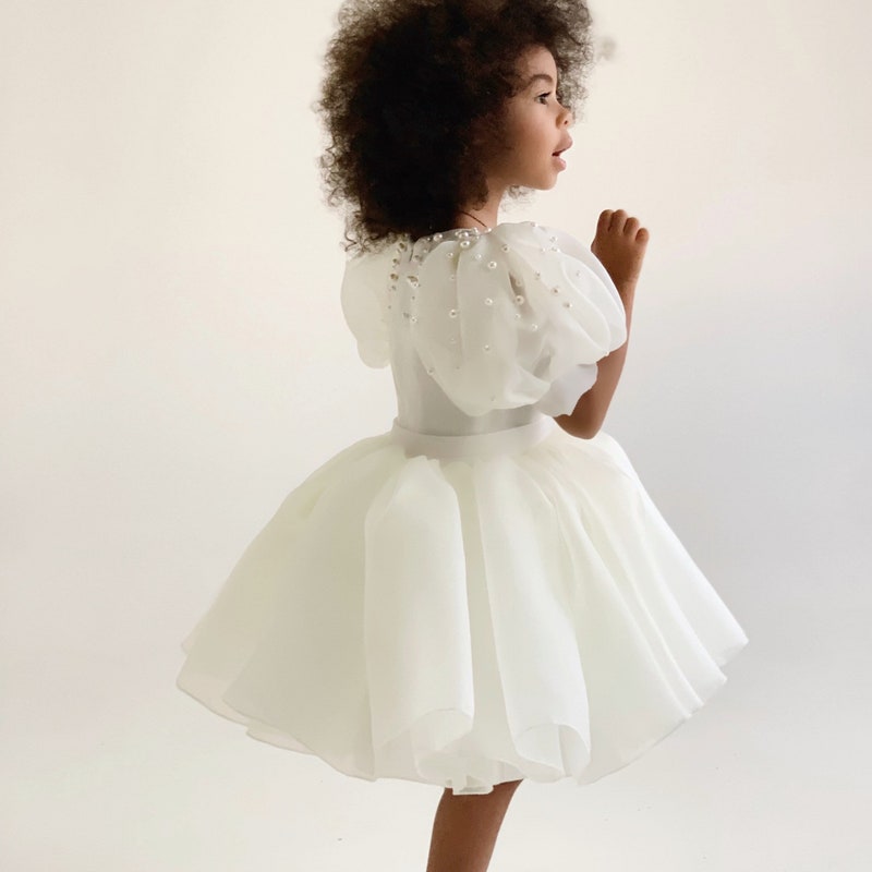 Girls Applique Dress - Etsy