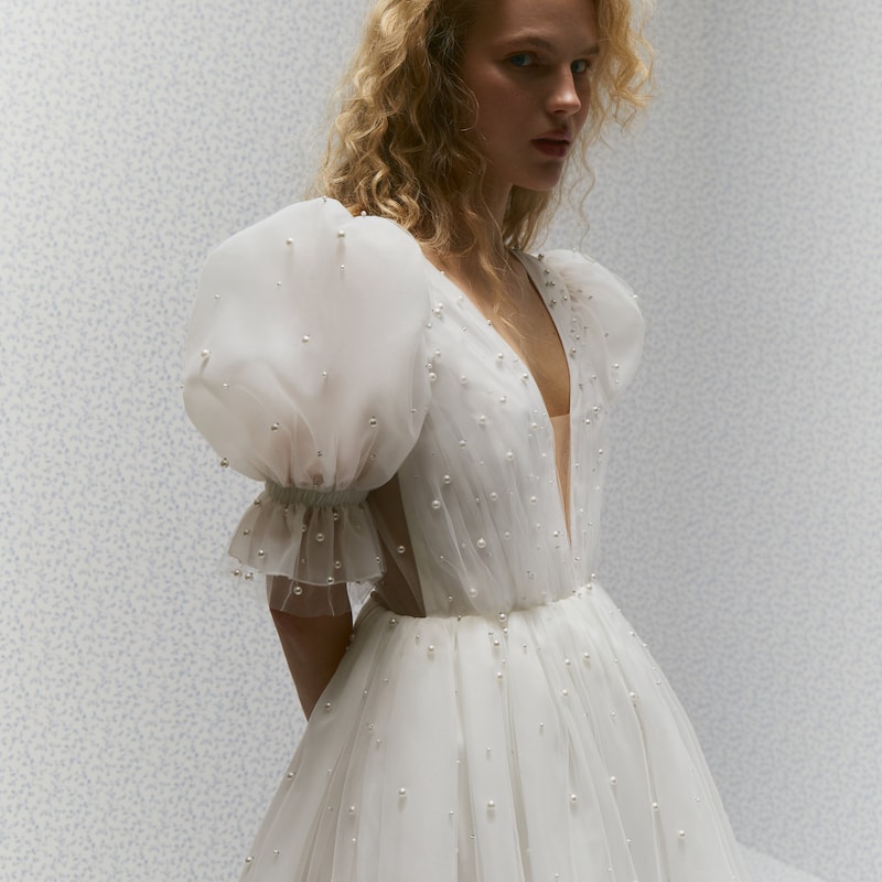 Pearl Wedding Dress - Etsy