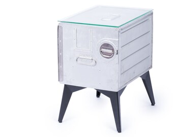 Container Side Table - Etsy