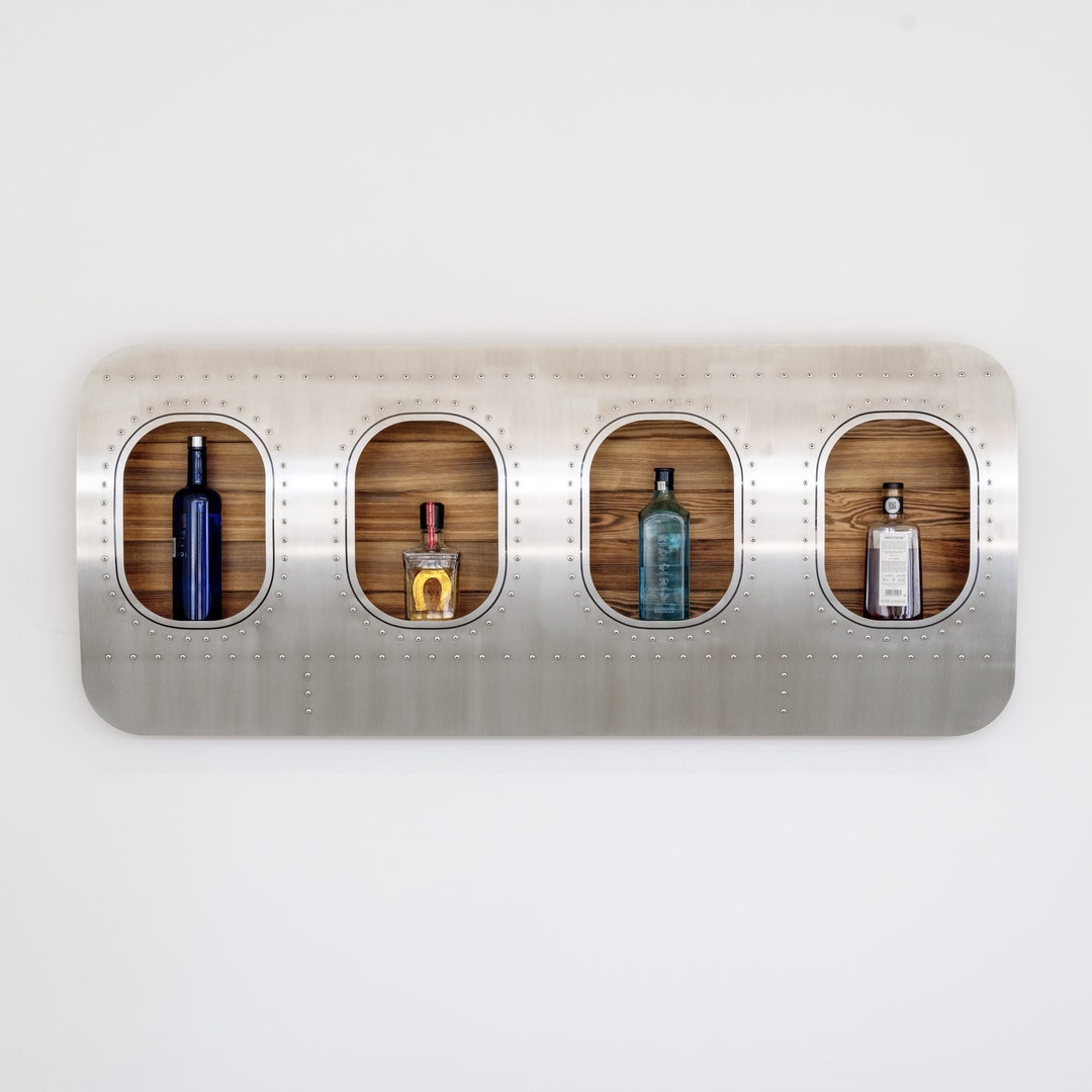 Airplane Cabinet Aircraft Window Wall Bar Shelf Aviation Furniture - Etsy