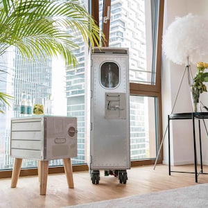 Aircraft Side Table Coffee Table Container Airline Airplane Original ...