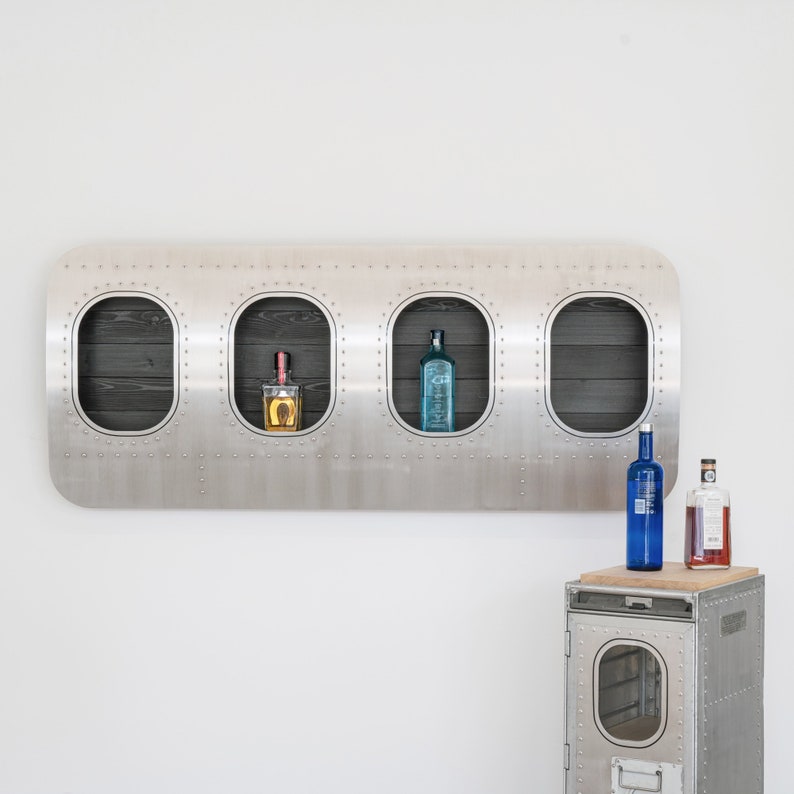 Airplane Cabinet Aircraft Window Wall Bar Shelf Aviation Furniture - Etsy