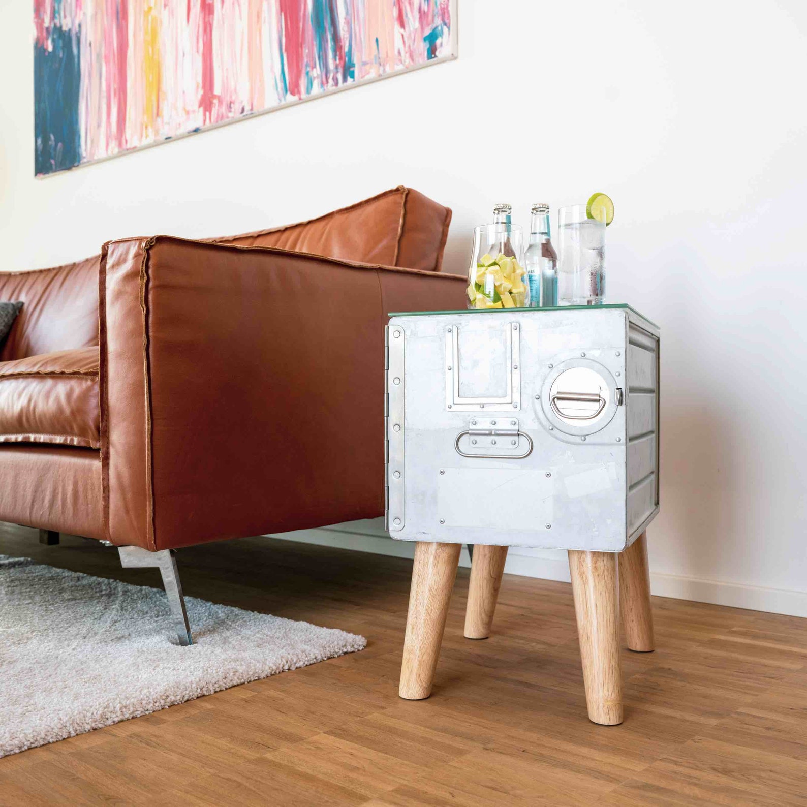 Aircraft Side Table Coffee Table Container Airline Airplane Original ...