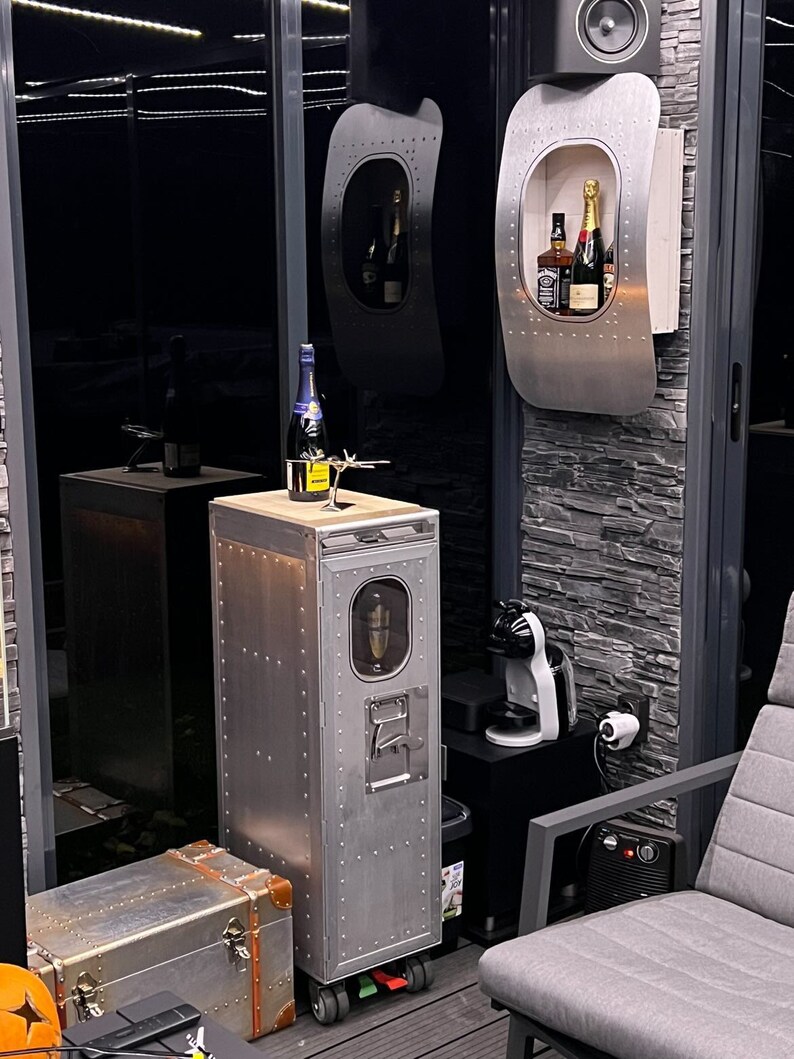 Aircraft Trolley Airline Bar Cart Airplane Original With - Etsy