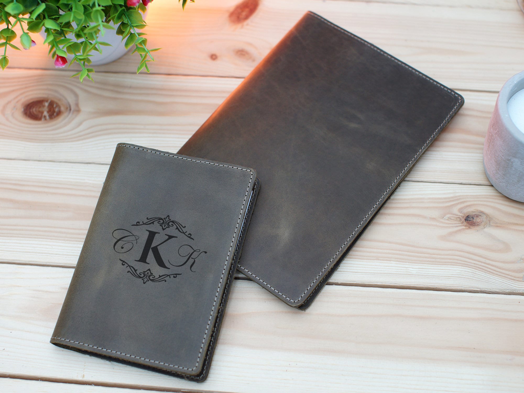 Personalized Leather Journal Leather Notebook Cover Handmade - Etsy UK