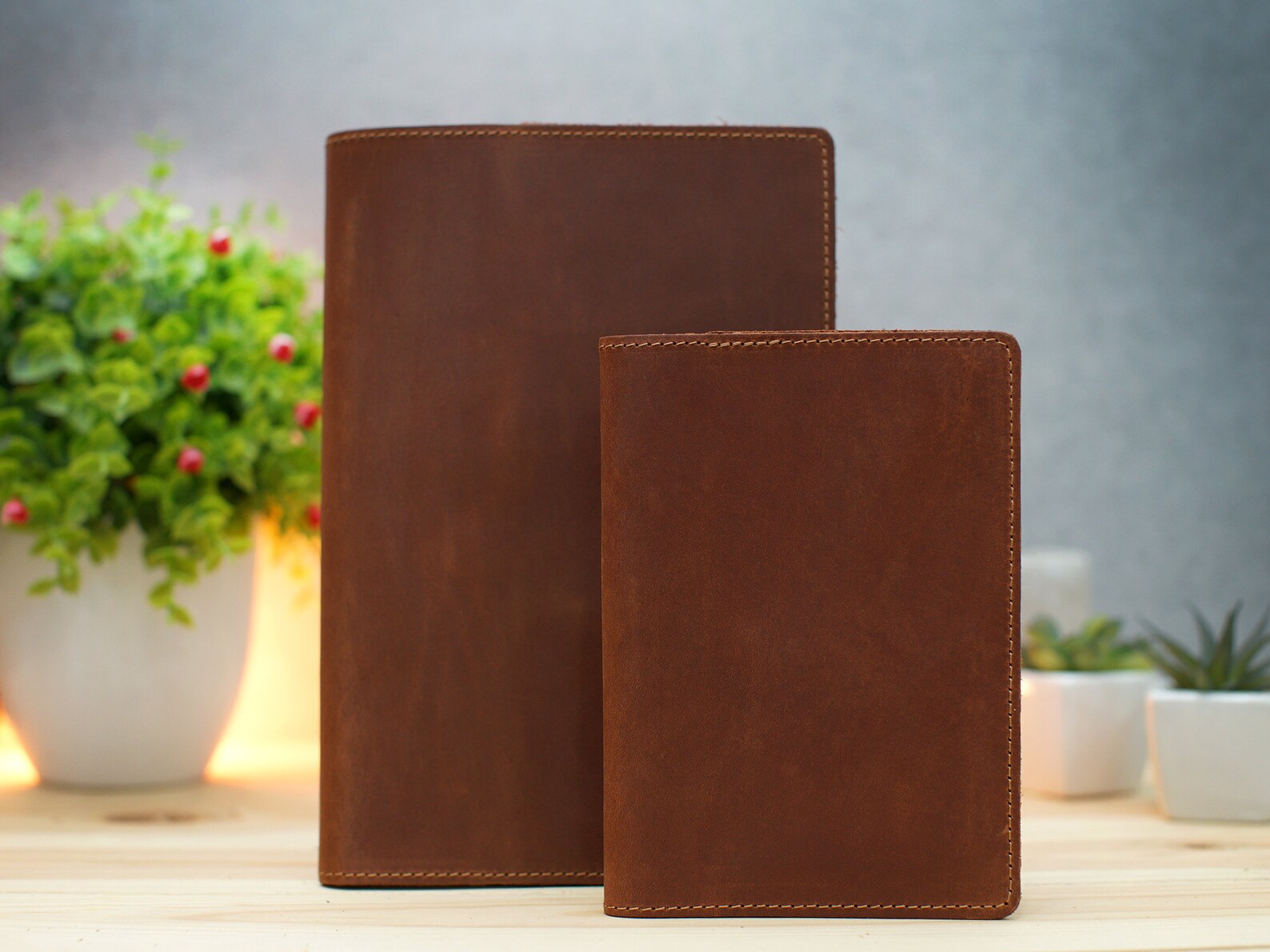 Personalized Leather Notebook Refillable Customized Travel - Etsy